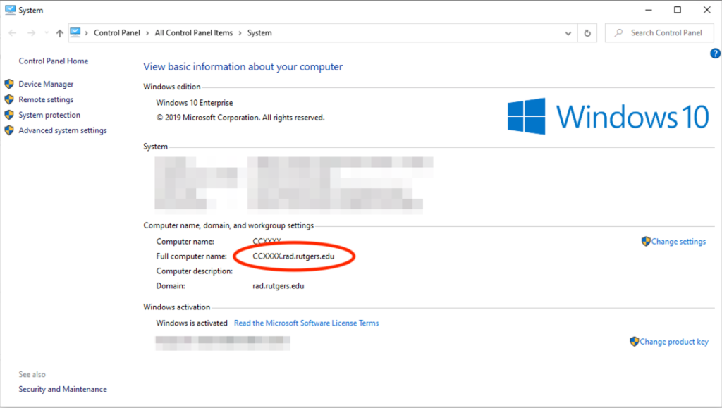 How to find your Computer Name